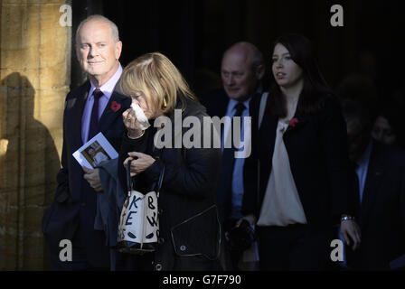 Gyles Brandreth and his wife Michele Brown arrive for the Back To The ...