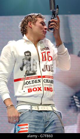 Lee from Blue during the Smash Hits Poll Winners Party at Wembley Arena ...