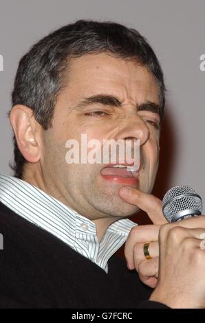 Rowan Atkinson during a screening of new BBC film to mark the 25th ...