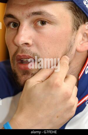 Stephen Harmison England Cricket Tour Stock Photo - Alamy