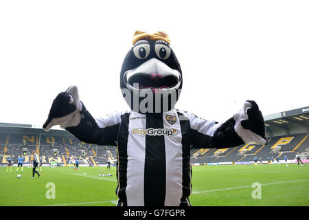 Mrs Magpie, Notts County mascot Stock Photo - Alamy