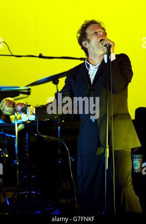 Tom Waits Concert. US singer-songwriter Tom Waits performs live on ...