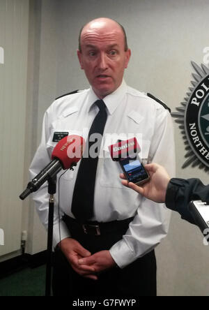 PSNI Assistant Chief Constable Alan Todd at Musgrave Police Station in ...