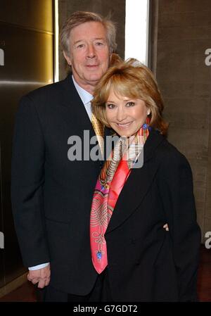 Actress Felicity Kendal, with her husband Michael Rudman, during the ...