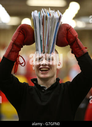 Boxer and Royal Mail worker Charlie Flynn, Scotland's Commonwealth gold ...