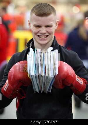 Boxer and Royal Mail worker Charlie Flynn, Scotland's Commonwealth gold ...