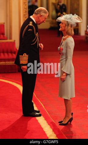 Penelope, Viscountess Cobham from London is made a Commander of the ...