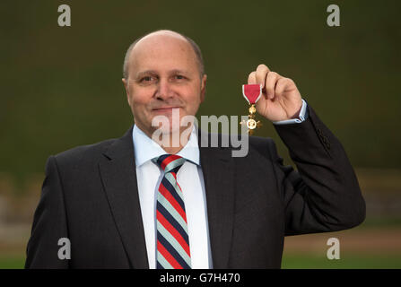 Martin Colclough, a former member of the Parachute Regiment and now ...
