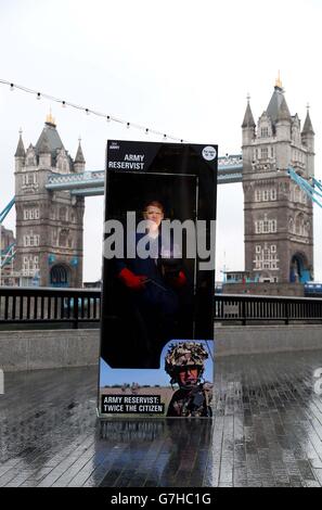 EDITORIAL USE ONLY Demonstrating that he is TWICE THE CITIZEN, Sapper ...