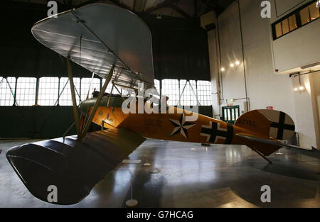 World War 1 Albatros D.Va First World War German Fighter Aircraft on a ...
