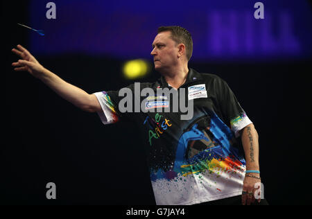 Boris Koltsov during his match against Kevin Painter during the William ...