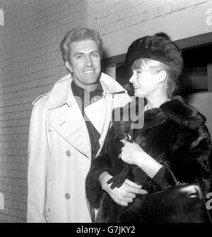 Swedish actress Anita Ekberg and her husband, American actor Rik Van ...