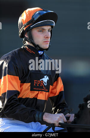 Horse Racing - Southwell Racecourse. Declan Cannon, Jockey Stock Photo ...