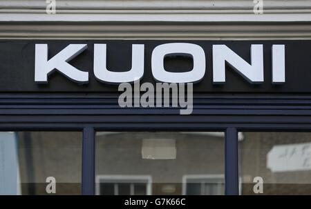 A general view of the Kuoni travel shop, Montpelier Street ...