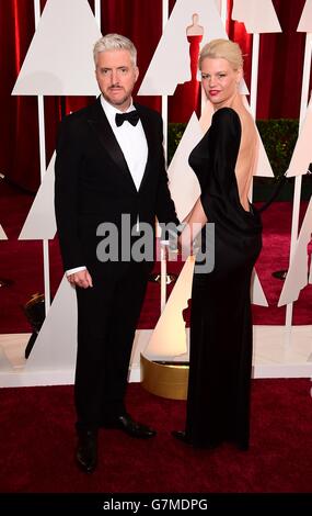 Anthony McCarten arrives at the 87th Academy Awards nominees luncheon ...