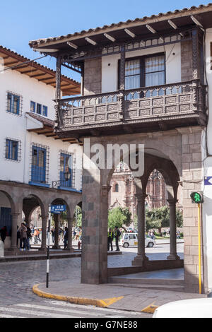 Historical Building Cusco Peru Stock Photo - Alamy