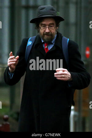 Professor John FitzGerald arrives at Leinster House to give evidence ...