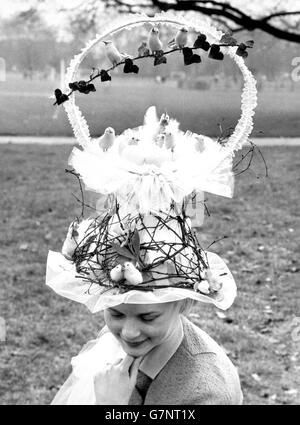 EASTER BONNET FOR EASTER PARADE IN LONDON - VERNIER HATS FASHION ...