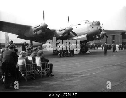 Royal Air Force - Lancaster Retirement - St. Mawgan Coastal Command ...