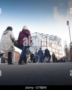 The Trinity Road stand of Villa Park in Birmingham the home of English ...