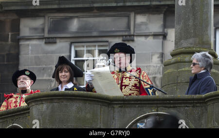 Lord Lyon King of Arms Joseph Morrow and the Stone of Destiny, also ...
