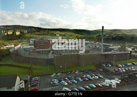 HM Prison Greenock in Inverclyde, where Lockerbie bomber, Abdelbaset ...