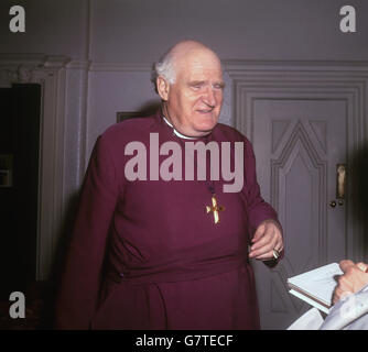 The Archbishop of Canterbury, the Most Rev Arthur Michael Ramsey, P.C ...
