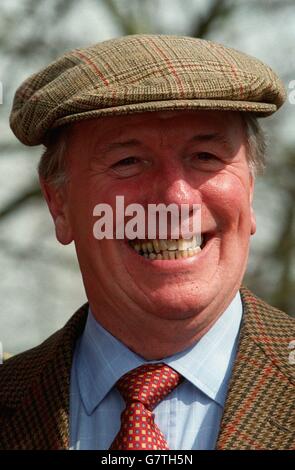 Grand National winner, Lord Gyllene, back at his stables in Uffington ...