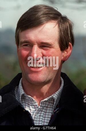 Grand National winner, Lord Gyllene, back at his stables in Uffington ...