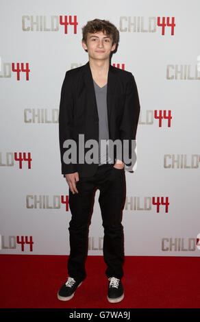 Flynn Matthews attending the UK film premiere of Child 44 held at the ...