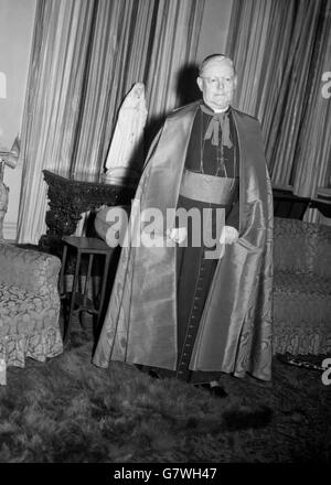 Dr. William Godfrey, 69 year old The Archbishop of Westminster, after ...