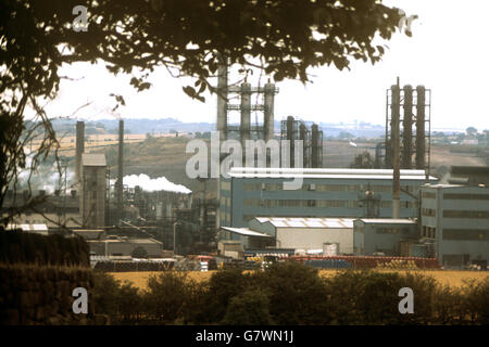 Chemical factory, Italy Stock Photo - Alamy