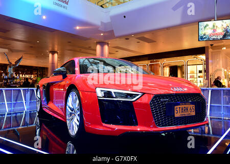The new Audi R8 of Tony Stark/ Iron Man) seems at the Marvel Avengers ...