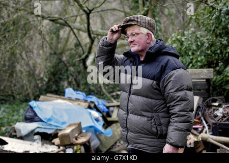 Harry Hallowes - Squatters' rights to land - Hampstead Heath Stock ...