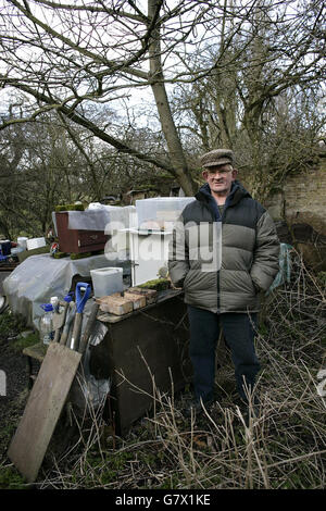 Harry Hallowes - Squatters' rights to land - Hampstead Heath Stock ...