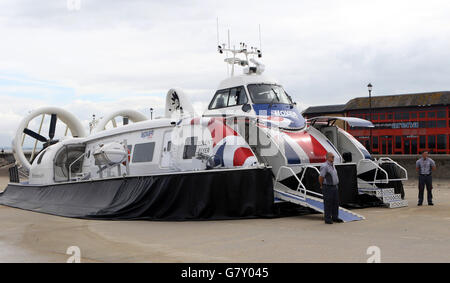 Ryde, Isle of Wight Monday 27th June 2016 The world's only passenger ...