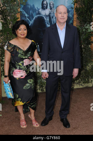 Yvonne Walcott, David Yates at arrivals for Harry Potter and the ...