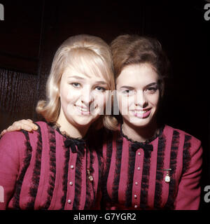British singing due 'The Caravelles' pictured in London. Lois Wilkinson ...