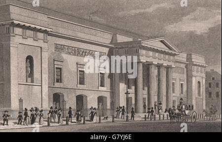 Covent Garden Theatre, now The Royal Opera House. Illustration by ...