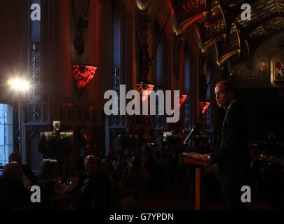 William attends Tusk dinner. 25th anniversary Stock Photo - Alamy