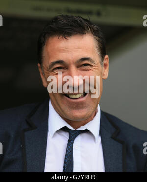 Crawley Town's manager before the Sky Bet League Two match at ...