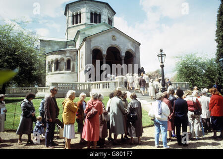 Queen Victoria's Mausoleum at Frogmore. The royal burial ground is ...