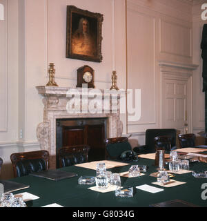 The Cabinet Room at Number 10, Downing Street, London, 1927. Artist ...