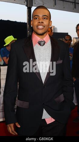 TMF Awards 2005 - Ahoy Stadium. Kelis performs live on stage Stock ...