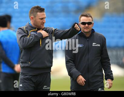 England head coach Brendon McCullum during a press conference at The ...