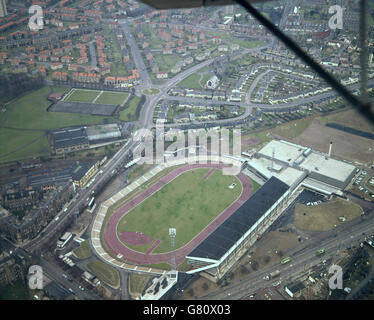 Athletics - Meadowbank Sports Centre - Edinburgh, Scotland Stock Photo ...