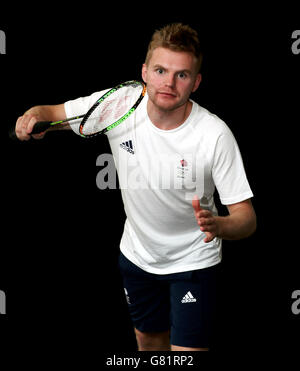 Team GB's Marcus Ellis (badminton) during the Team GB Kitting Out ...