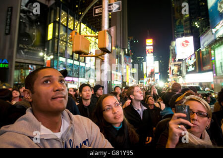 People watch election results come in during an election night watch ...