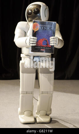 Education - Asimo Robot - Hawkley Hall High School - Wigan Stock Photo ...