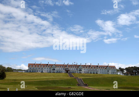 Turnberry Hotel after Donald Trump unveiled the multi-million pound ...